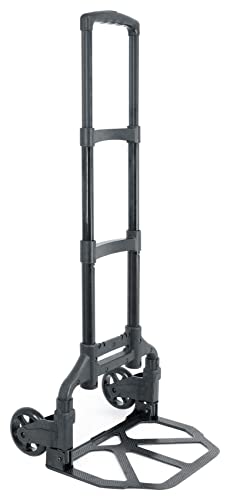 Rockville GigMate DJ/Musician Aluminum Trolley Transport Hand Truck - Folds Flat