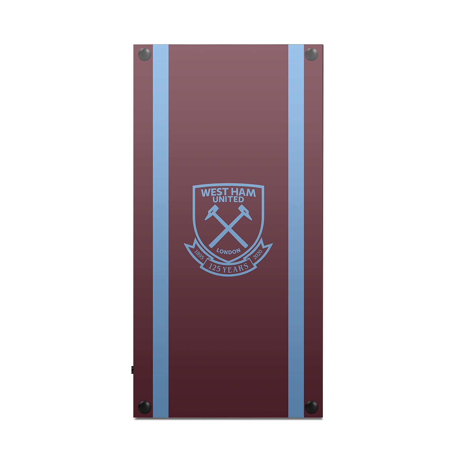 Head Case Designs Officially Licensed West Ham United FC Jersey 2020/21 Home Kit Vinyl Sticker Gaming Skin Case Cover Compatible with Xbox Series X Console and Controller Bundle