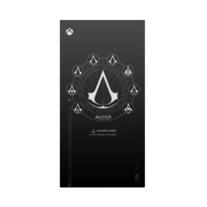 Head Case Designs Officially Licensed Assassin's Creed Crests Legacy Logo Matte Vinyl Sticker Gaming Skin Case Cover Compatible with Xbox Series X Console and Controller Bundle