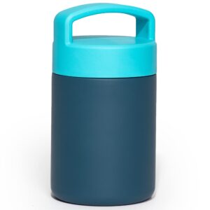 weesprout insulated stainless steel lunch thermos, soup thermos for hot & cold foods, 12 oz food jar for kids, kid-friendly handle, leakproof food container, termos para comida caliente