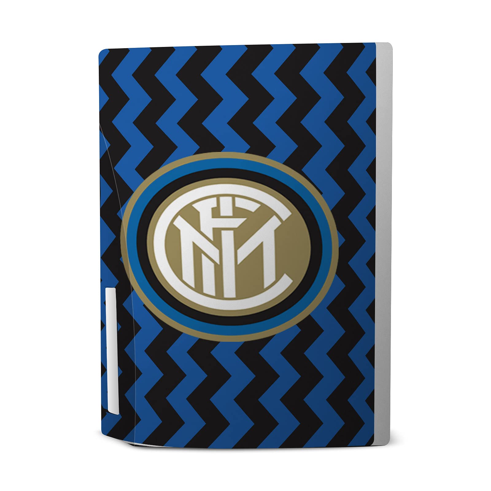 Head Case Designs Officially Licensed Inter Milan Home 2020/21 Crest Kit Matte Vinyl Faceplate Sticker Gaming Skin Case Cover Compatible with Sony Playstation 5 PS5 Disc Edition Console