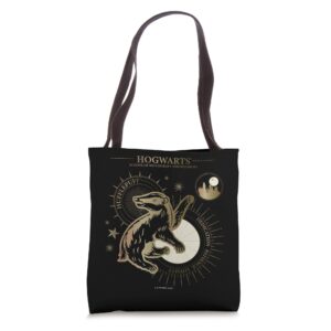 harry potter dedication, patience, loyalty, hufflepuff tote bag