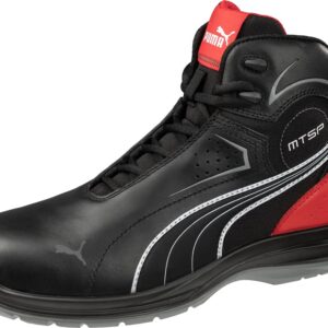 PUMA Men's Touring Black Mid Industrial Shoe, 11.5