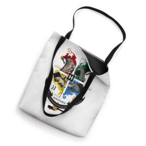 Harry Potter Hogwarts Shield Realistic Mascots Tote Bag