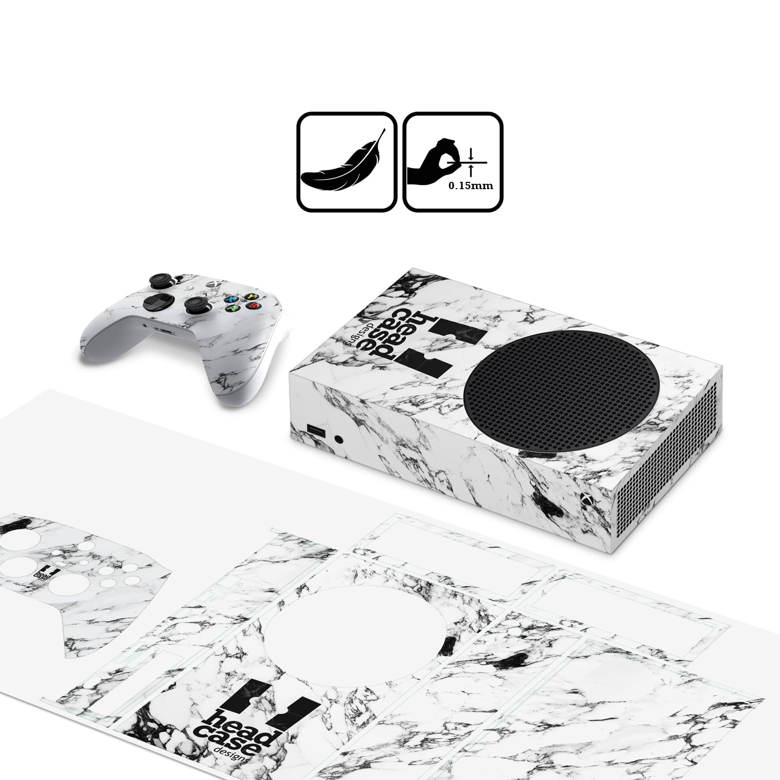 Head Case Designs Officially Licensed Mai Autumn Red Flowers Art Mix Vinyl Sticker Gaming Skin Decal Cover Compatible with Xbox Series S Console