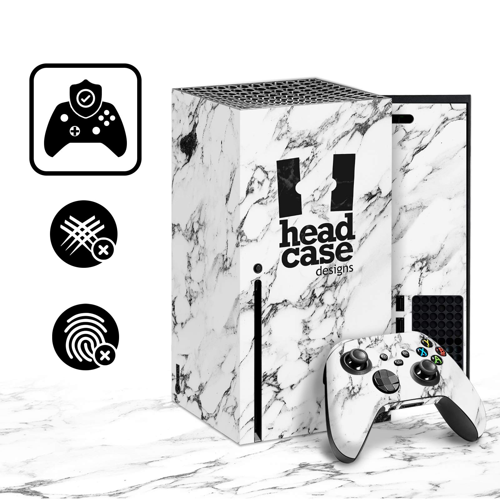 Head Case Designs Officially Licensed Inter Milan Home 2020/21 Crest Kit Vinyl Sticker Gaming Skin Case Cover Compatible with Xbox Series S Console and Controller Bundle