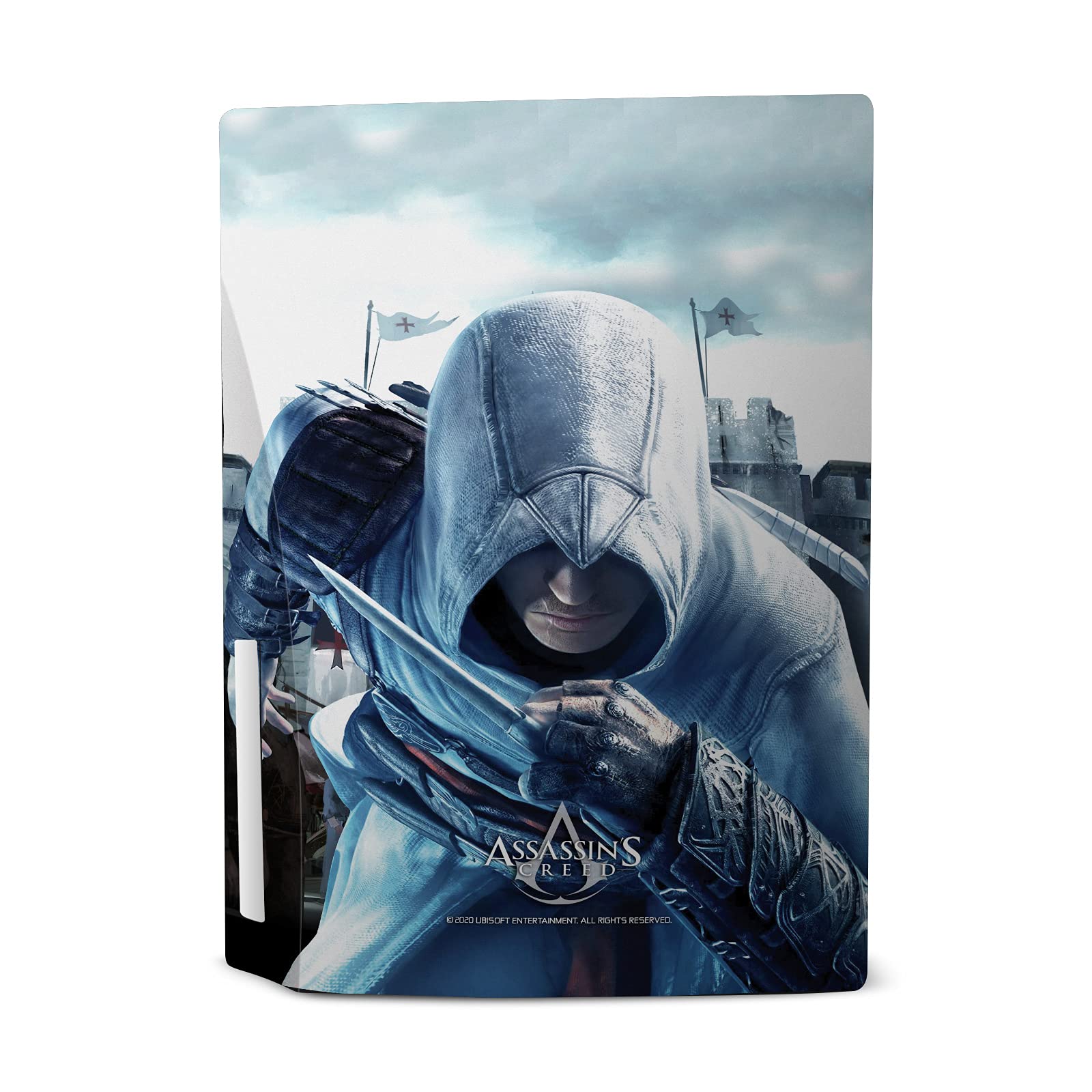 Altaïr Hidden Blade Key Art Matte Vinyl Faceplate Sticker Gaming Skin Case Cover Compatible with Sony Playstation 5 PS5 Disc Edition Console & DualSense Controller