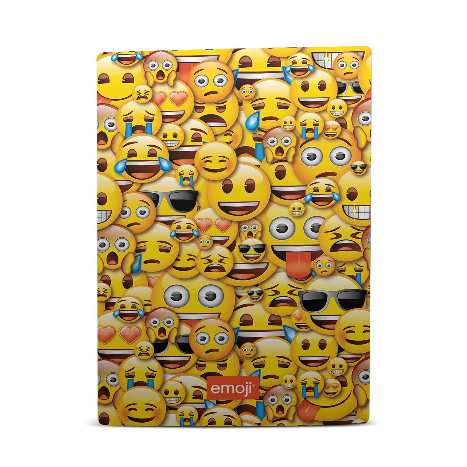 Head Case Designs Officially Licensed Emoji Smileys Art Patterns Matte Vinyl Faceplate Sticker Gaming Skin Case Cover Compatible with Sony Playstation 5 PS5 Digital Edition Console