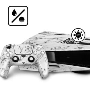 Camouflage Mixed Logo Vinyl Faceplate Sticker Gaming Skin Case Cover Compatible with Sony Playstation 5 PS5 Digital Edition Console and DualSense Controller