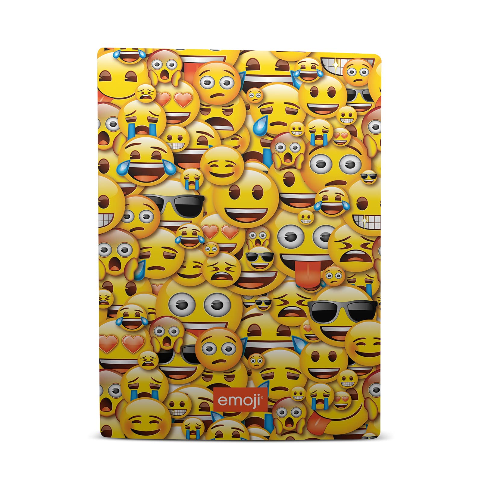 Head Case Designs Officially Licensed Emoji Smileys Art Patterns Matte Vinyl Faceplate Sticker Gaming Skin Case Cover Compatible with Sony Playstation 5 PS5 Digital Edition Console