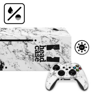 Head Case Designs Officially Licensed Assassin's Creed Grunge Black Flag Logos Matte Vinyl Sticker Gaming Skin Case Cover Compatible with Xbox Series X / S Controller