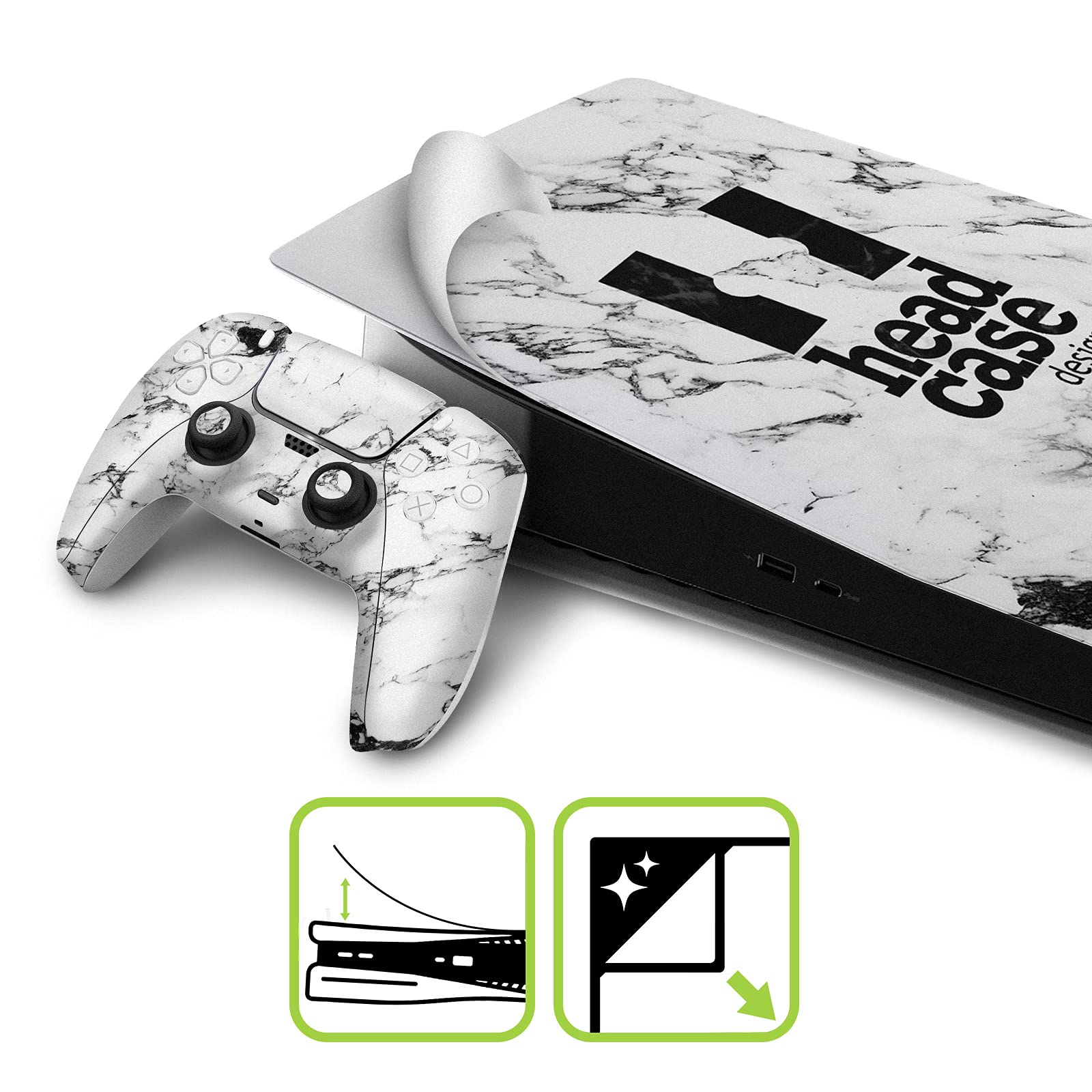 Head Case Designs Officially Licensed Jonas JoJoesArt Jödicke Wolf Galaxy Art Mix Matte Vinyl Faceplate Sticker Gaming Skin Case Cover Compatible with Sony Playstation 5 PS5 DualSense Controller