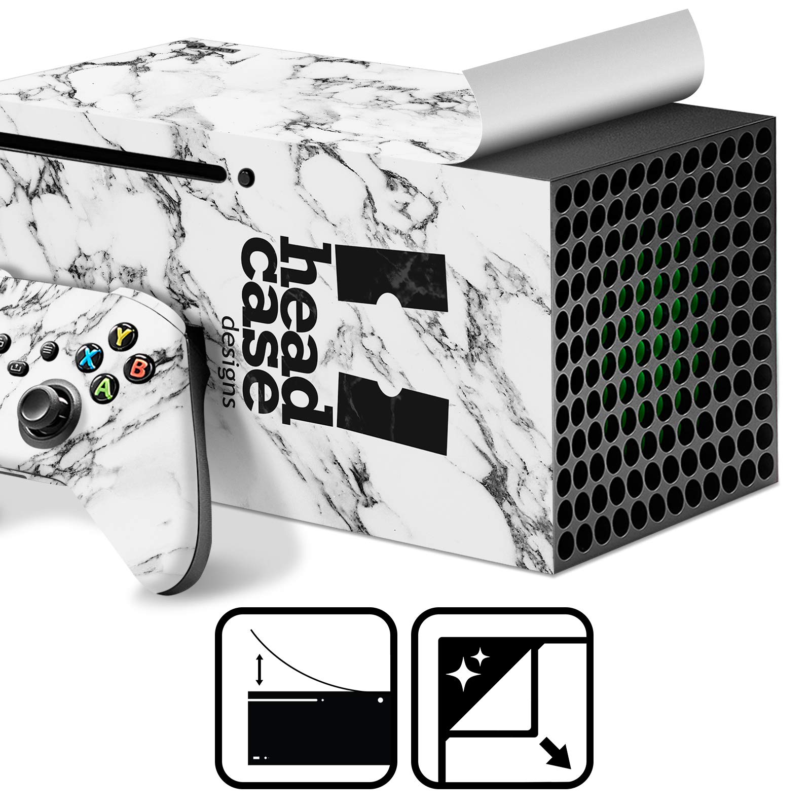 Head Case Designs Officially Licensed Assassin's Creed Crests Legacy Logo Vinyl Sticker Gaming Skin Case Cover Compatible with Xbox Series X / S Controller