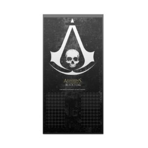 Head Case Designs Officially Licensed Assassin's Creed Grunge Black Flag Logos Matte Vinyl Sticker Gaming Skin Case Cover Compatible with Xbox Series X Console