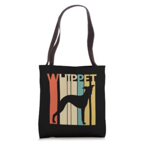 whippet dog tote bag