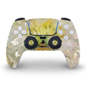 Head Case Designs Officially Licensed Stephanie Law Bee Art Mix Vinyl Faceplate Sticker Gaming Skin Case Cover Compatible with Sony Playstation 5 PS5 Digital Edition Console and DualSense Controller