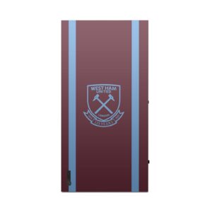 Head Case Designs Officially Licensed West Ham United FC Jersey 2020/21 Home Kit Matte Vinyl Sticker Gaming Skin Case Cover Compatible with Xbox Series X Console