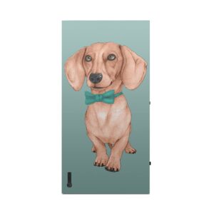 Head Case Designs Officially Licensed Barruf Dachshund, The Wiener Art Mix Matte Vinyl Sticker Gaming Skin Case Cover Compatible with Xbox Series X Console