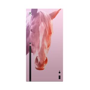 Head Case Designs Officially Licensed Mark Ashkenazi Pastel Horse Art Mix Vinyl Sticker Gaming Skin Case Cover Compatible with Xbox Series X Console