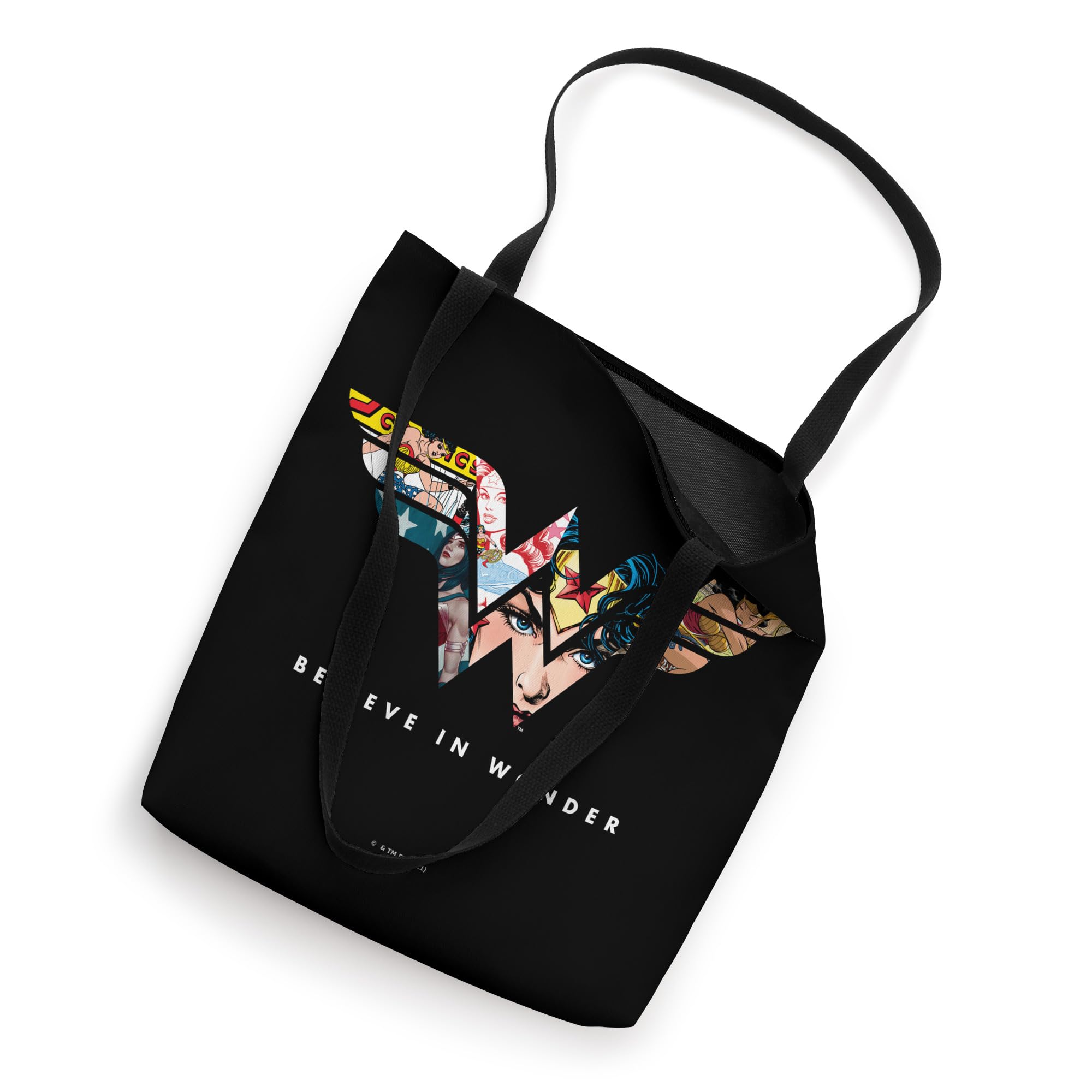 Wonder Woman 80th Believe in Wonder WW Logo Tote Bag