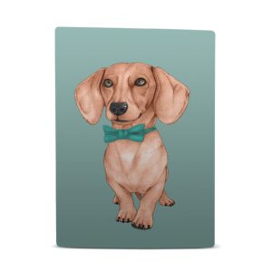 Head Case Designs Officially Licensed Barruf Dachshund, The Wiener Art Mix Vinyl Faceplate Sticker Gaming Skin Case Cover Compatible with Sony Playstation 5 PS5 Digital Edition Console