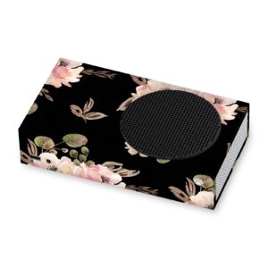 head case designs officially licensed anis illustration vintage black art mix matte vinyl sticker gaming skin case cover compatible with xbox series s console