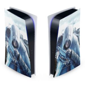 head case designs officially licensed assassin's creed altaïr hidden blade key art matte vinyl faceplate sticker gaming skin case cover compatible with sony playstation 5 ps5 digital edition console