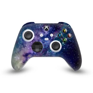 head case designs officially licensed cosmo18 milky way art mix vinyl sticker gaming skin case cover compatible with xbox series x / s controller