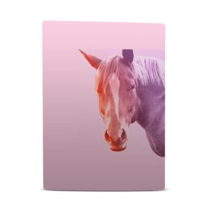 Head Case Designs Officially Licensed Mark Ashkenazi Pastel Horse Art Mix Matte Vinyl Faceplate Sticker Gaming Skin Case Cover Compatible with Sony Playstation 5 PS5 Digital Edition Console