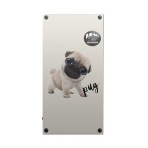 Head Case Designs Officially Licensed Animal Club International Pug Faces Matte Vinyl Sticker Gaming Skin Case Cover Compatible with Xbox Series X Console and Controller Bundle