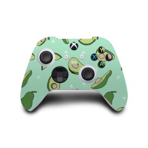 Head Case Designs Officially Licensed Andrea Lauren Design Avocado Art Mix Matte Vinyl Sticker Gaming Skin Case Cover Compatible with Xbox Series X Console and Controller Bundle