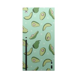 Head Case Designs Officially Licensed Andrea Lauren Design Avocado Art Mix Matte Vinyl Sticker Gaming Skin Case Cover Compatible with Xbox Series X Console and Controller Bundle