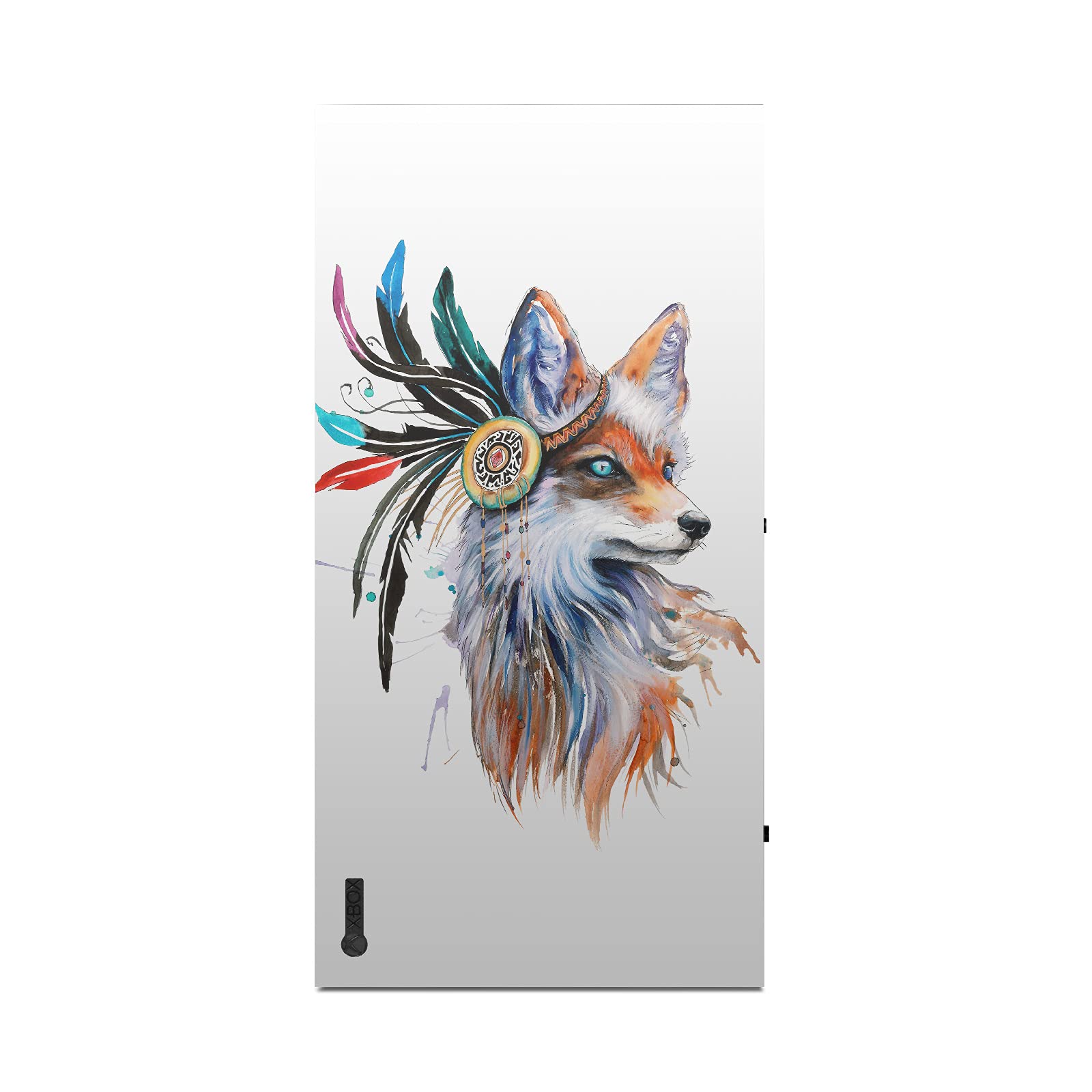 Head Case Designs Officially Licensed Pixie Cold Fox Art Mix Matte Vinyl Sticker Gaming Skin Case Cover Compatible with Xbox Series X Console and Controller Bundle