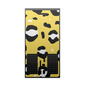 Head Case Designs Officially Licensed Grace Illustration Yellow Leopard Art Mix Vinyl Sticker Gaming Skin Case Cover Compatible with Xbox Series X Console and Controller Bundle