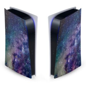 head case designs officially licensed cosmo18 milky way art mix matte vinyl faceplate sticker gaming skin case cover compatible with sony playstation 5 ps5 digital edition console