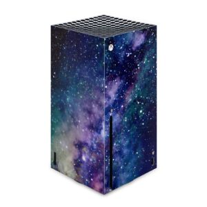 head case designs officially licensed cosmo18 milky way art mix vinyl sticker gaming skin case cover compatible with xbox series x console