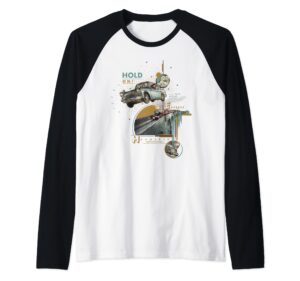 harry potter weasley's flying ford anglia raglan baseball tee