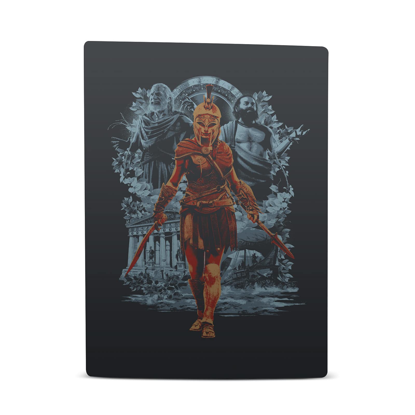 Kassandra Vine Odyssey Artwork Matte Vinyl Faceplate Sticker Gaming Skin Case Cover Compatible with Sony Playstation 5 PS5 Digital Edition Console and DualSense Controller