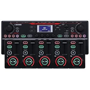 boss rc-505mkii loop station – the industry standard tabletop looper, updated and enhanced. class-leading sound quality. five simultaneous stereo phrase tracks. input fx and track fx sections.