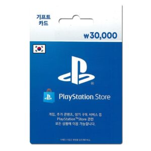 playstation network giftcard 30,000 won for korean (psn digital code)