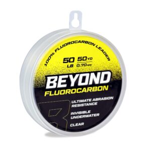 beyond fluorocarbon 50 yards clear 20lb