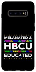 galaxy s10+ melanated hbcu educated (historically black colleges uni's) case