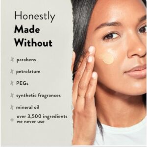 Honest Beauty Everything Glow Primer for All Skin Types | Preps, Brightens, + Hydrates Skin | 2 Types of Hyaluronic Acid, Watermelon + Apple Extracts | EWG Verified, Vegan + Cruelty Free | 1 fl oz