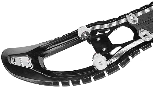 TSL Symbioz Hyperflex Step-in Snowshoes for Hiking and Snowshoeing - Titan Black - Small