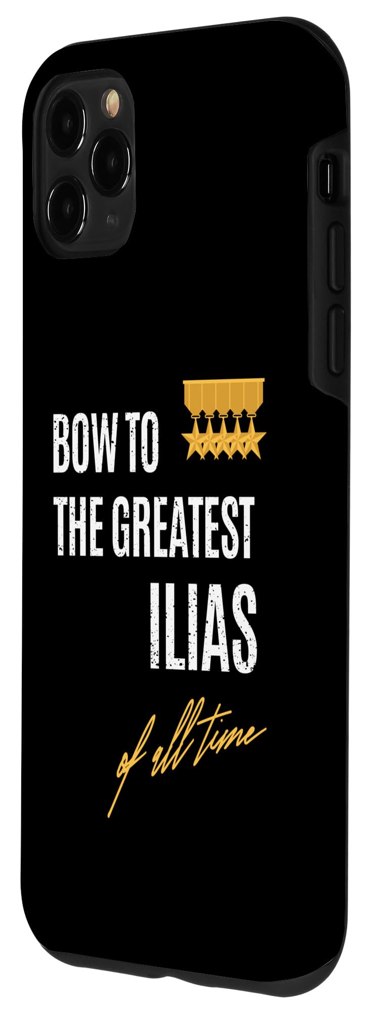 iPhone 11 Pro Max Bow To The Greatest Ilias Of All Time First Given Name Case