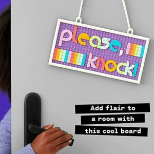 LEGO DOTS Message Board 41951 DIY Arts & Crafts Kit, Customizable Letter Board with Colorful Tiles for Kids Ages 6-10