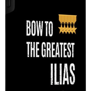 iPhone 11 Pro Max Bow To The Greatest Ilias Of All Time First Given Name Case