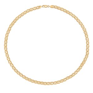 savlano 14k solid gold italian chain anklet for women comes with gift box - made in italy (10, 1.5mm)