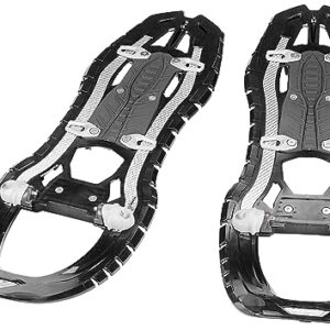 TSL Symbioz Hyperflex Step-in Snowshoes for Hiking and Snowshoeing - Titan Black - Small