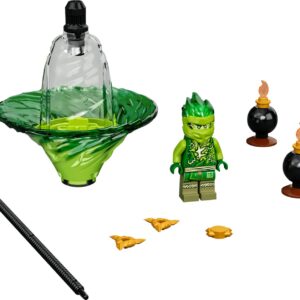 LEGO NINJAGO Lloyd’s Spinjitzu Ninja Training 70689 Spinning Toy Building Kit with NINJAGO Lloyd; Toy for Kids Aged 6+ (32 Pieces)